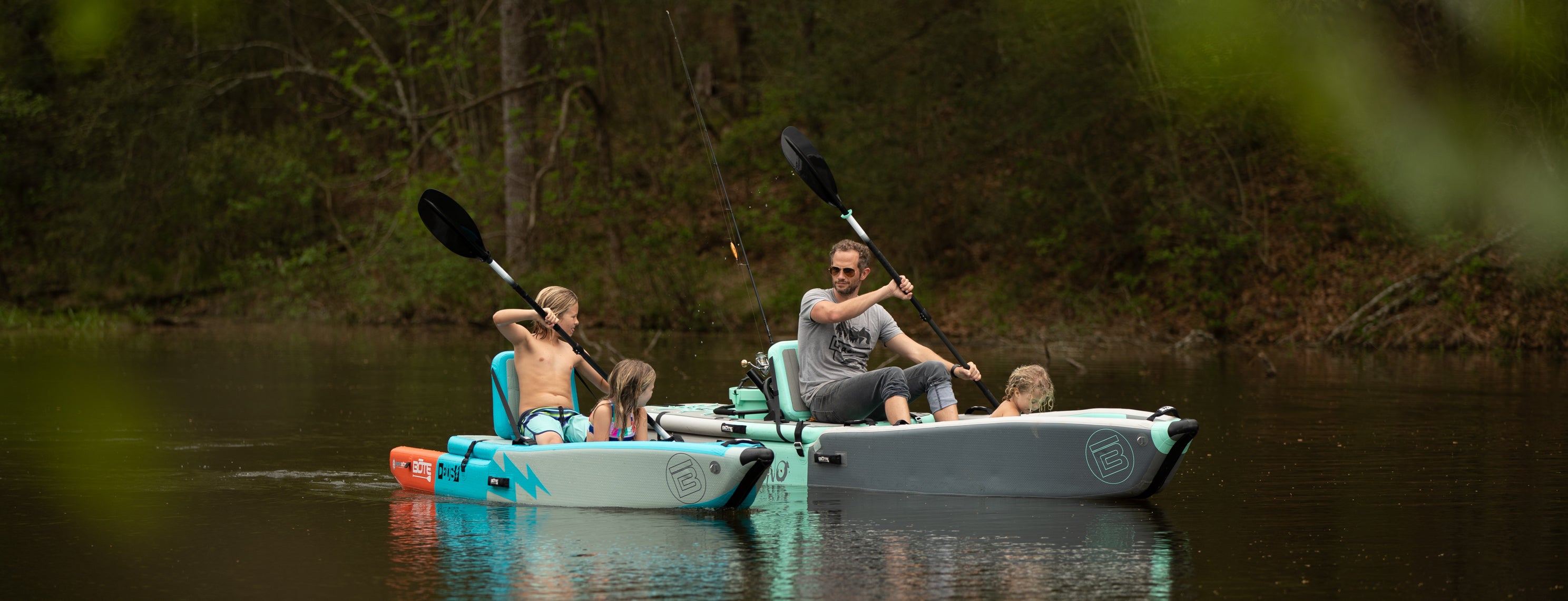 Premium Inflatable Kayaks for all the Family | Paddle Outlet