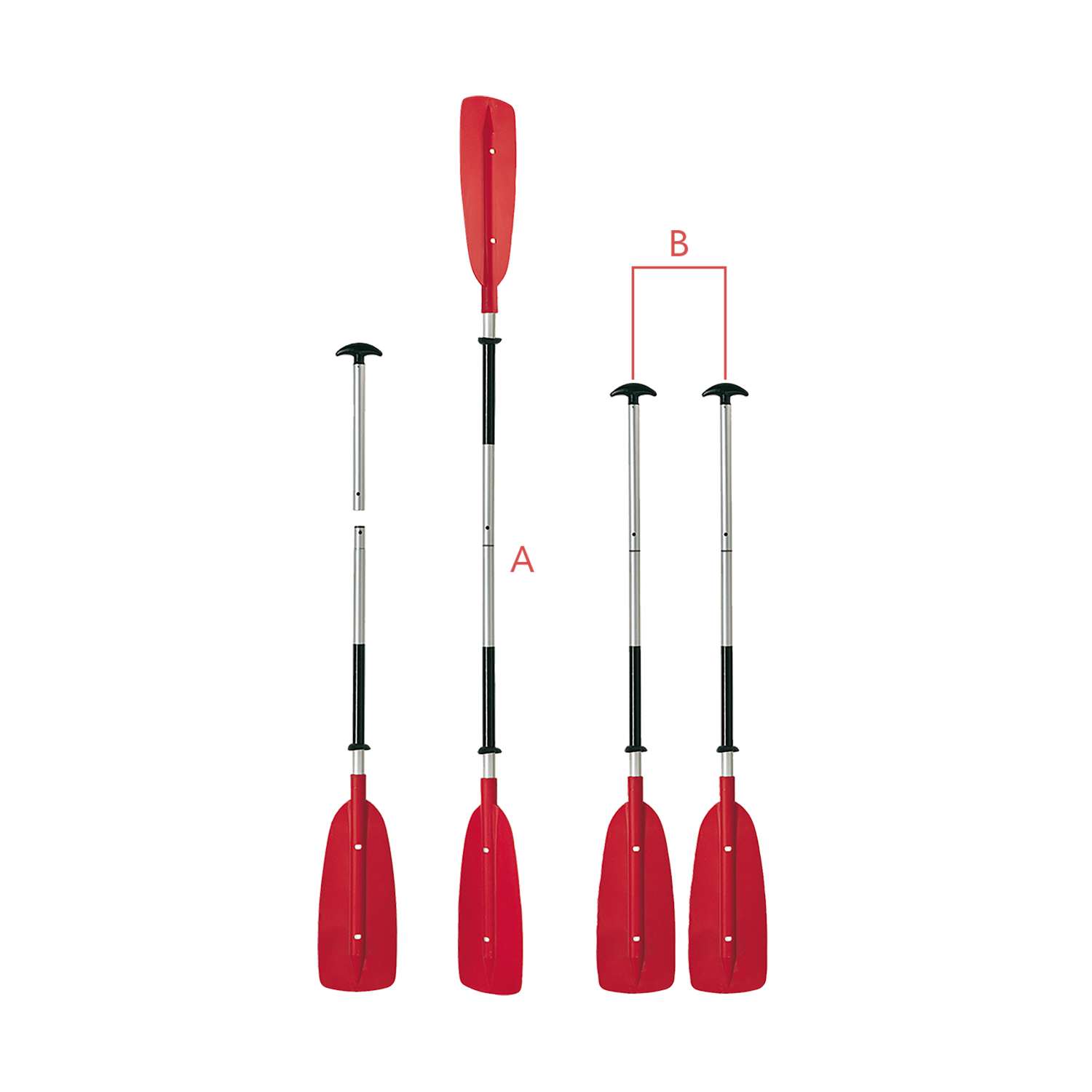 Bravo | 2 in 1 Paddle Kit | 215 / 150cm